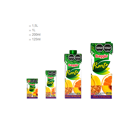 Baggio Pronto x 1500 cc - Distribebidas La Plata