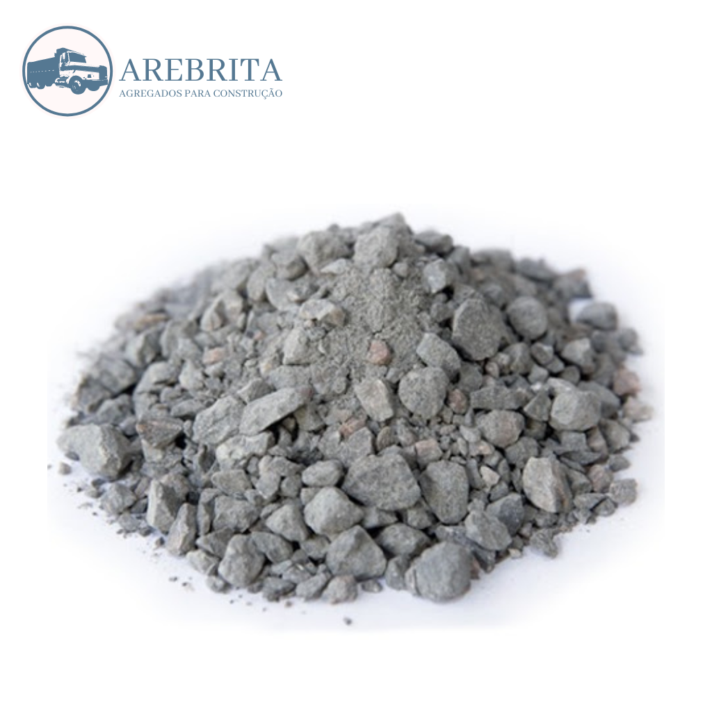 Material para construção (Areia, brita, graduada, pó de pedra)