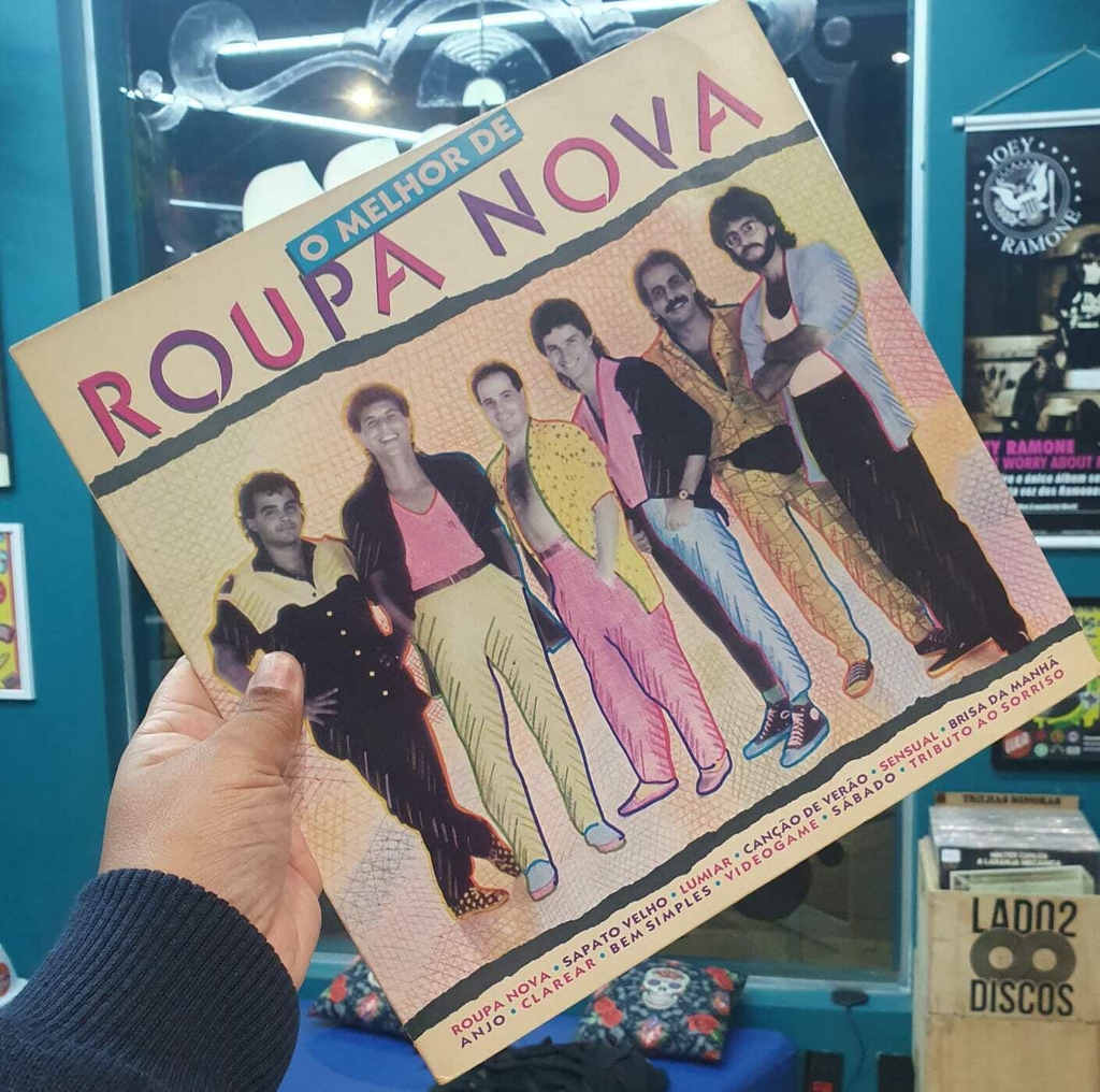 LP ROUPA NOVA - O MELHOR DE ROUPA NOVA - Lado 2 Discos