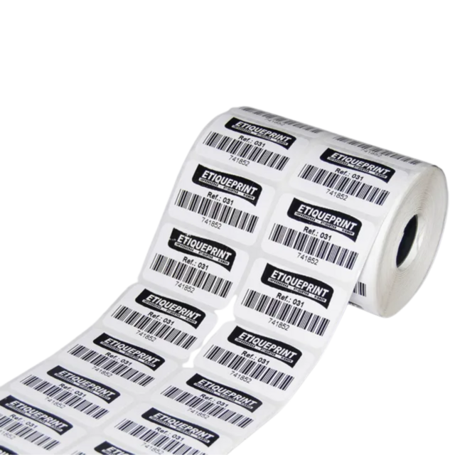 Etiqueta rolo código de barras 50x30x2 - JFKas