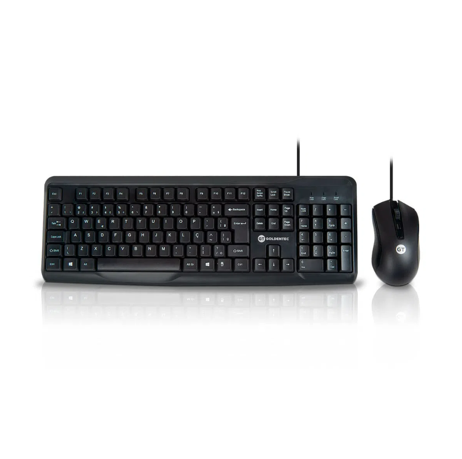Kit Teclado e Mouse GT Elegance