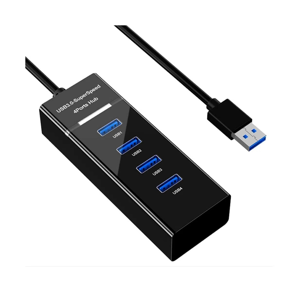 Mini HUB USB 3.0 com 04 Portas GT