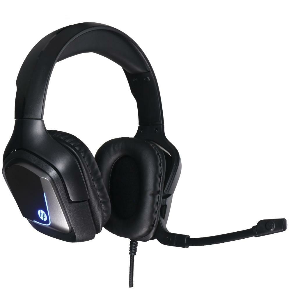 Headset Gamer HP H220 Stereo P3 c/ Led c/ Adaptador P2