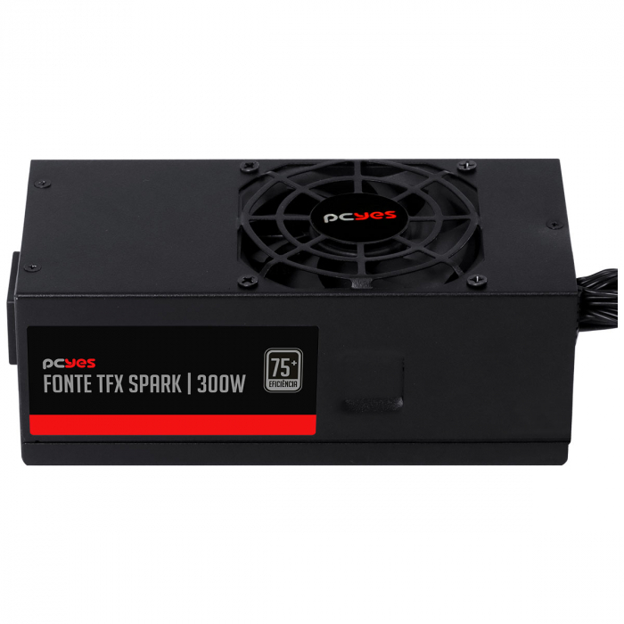 Fonte TFX 300W Real PFC Ativo 75+ PCYes Spark