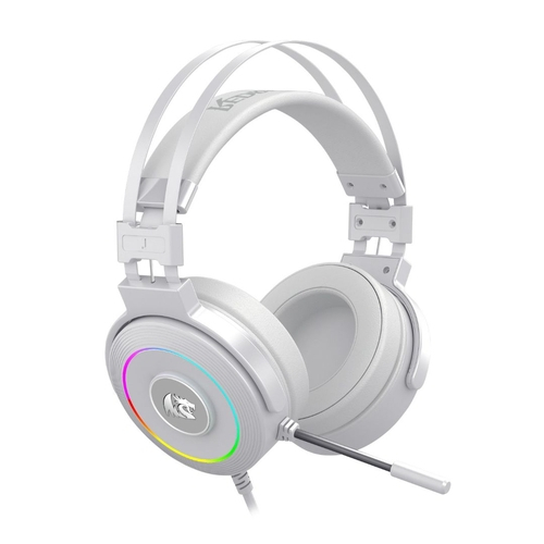 Headset Gamer Redragon Lamia 2 Lunar White Led RGB Surround 7.1 USB ...