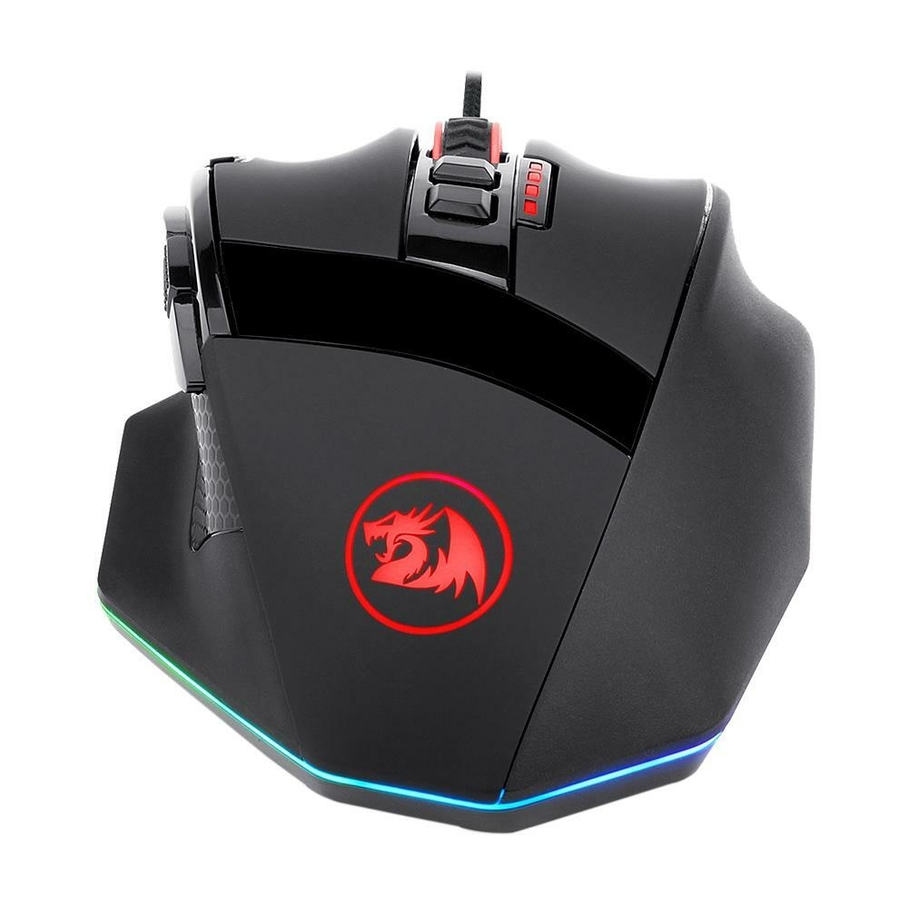 Mouse Gamer Redragon Sniper M801-RGB 12.400DPI
