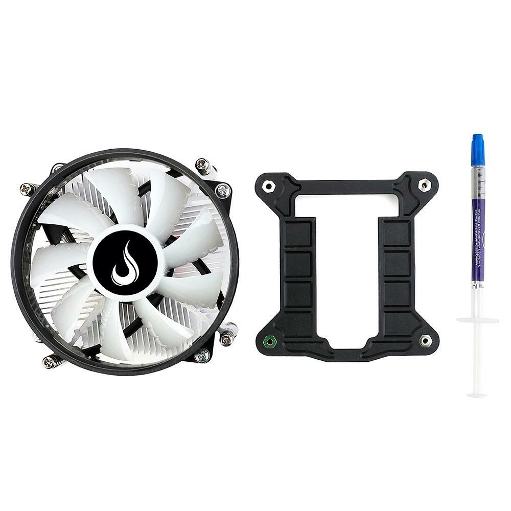 Cooler Processador Rise Mode X4 Led Rainbow Intel