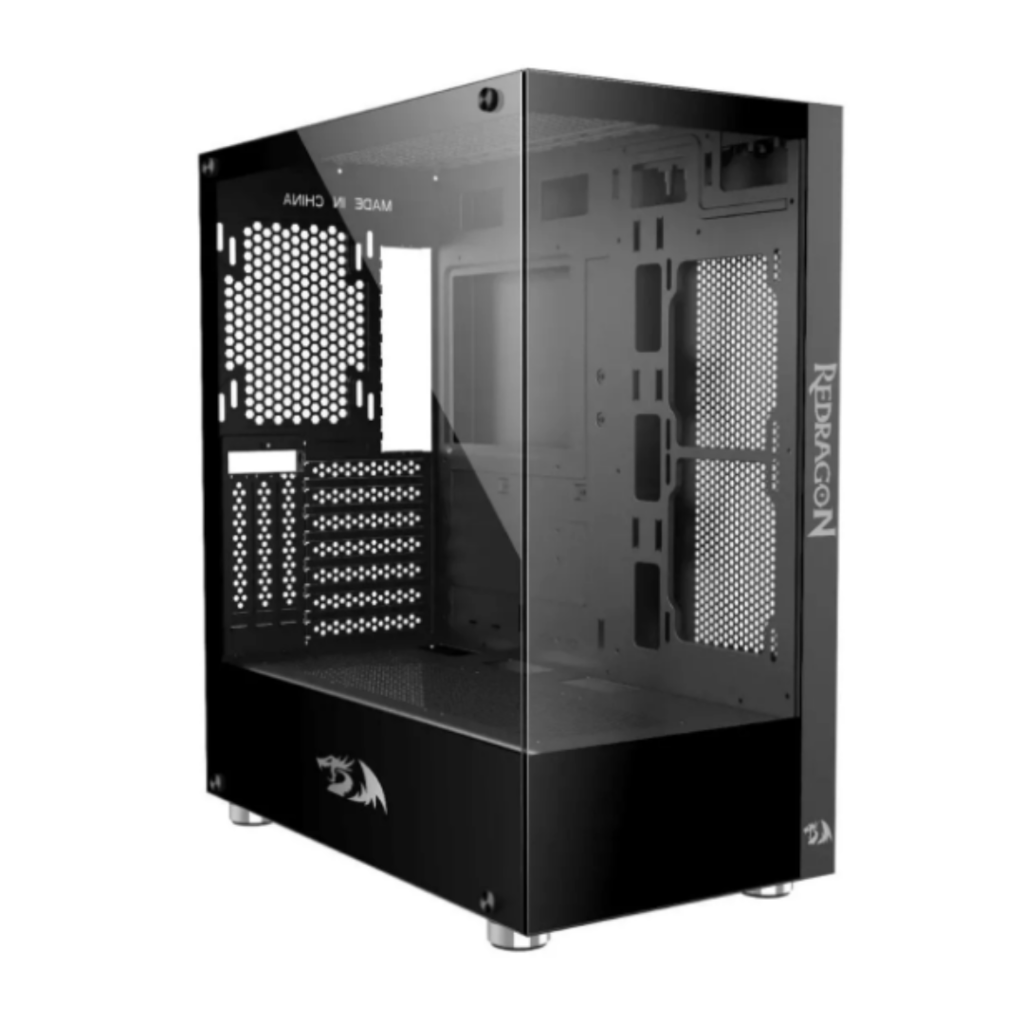Gabinete Gamer Redragon Reflect CA-601W Black - ATX, Micro-ATX e Mini-