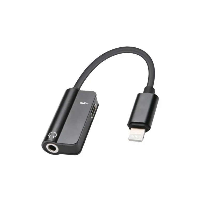 Adaptador Lightning x P2 + Alimentação Knup