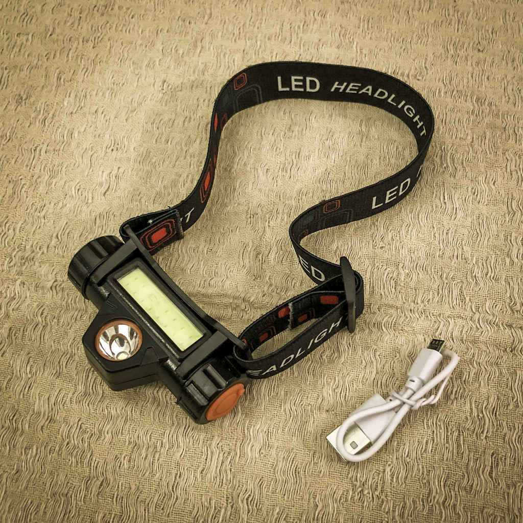 Linterna "Minera" Recargable (manos libres)