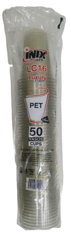 50 Vasos Inix 16 oz, LC16 - Comprar en Allweek