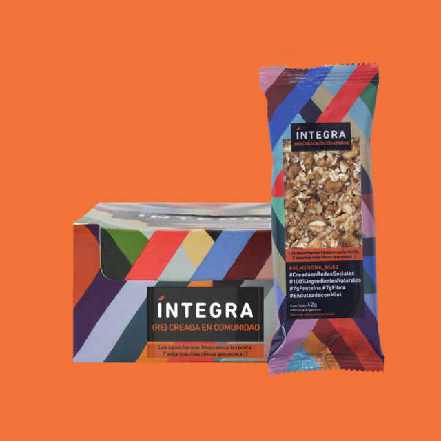 Barrita Integra Almendra y nuez - Frutos del noa