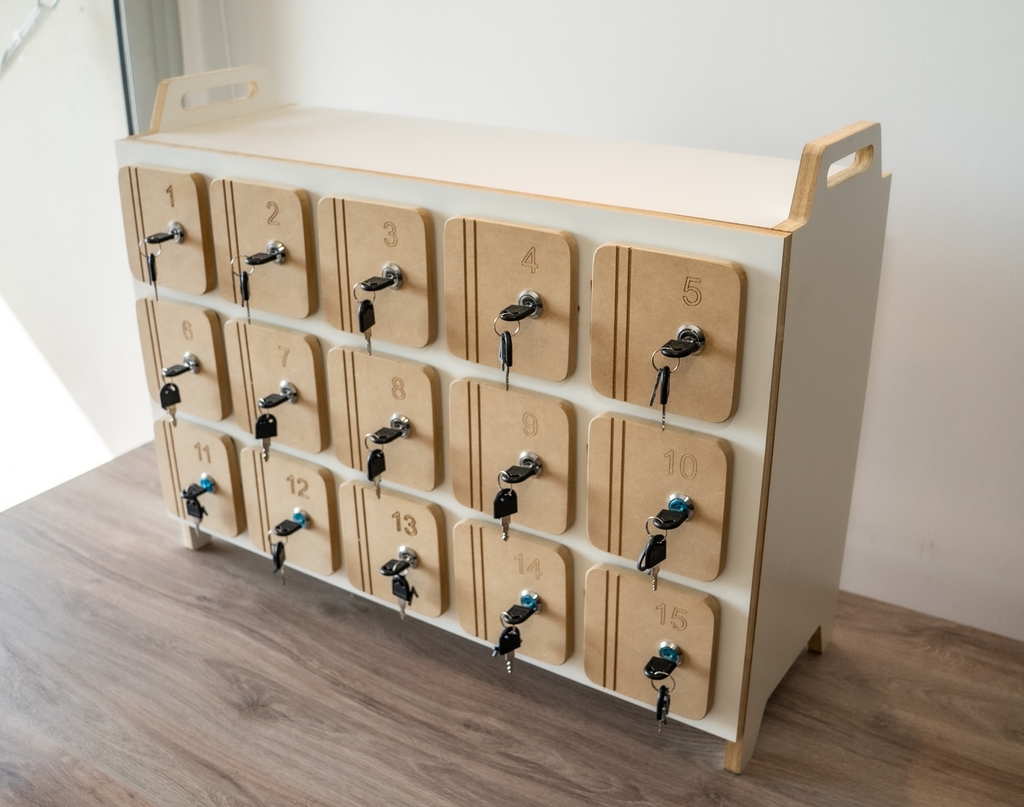 Casillero Guarda Celulares 15 Puertas! Mini Locker