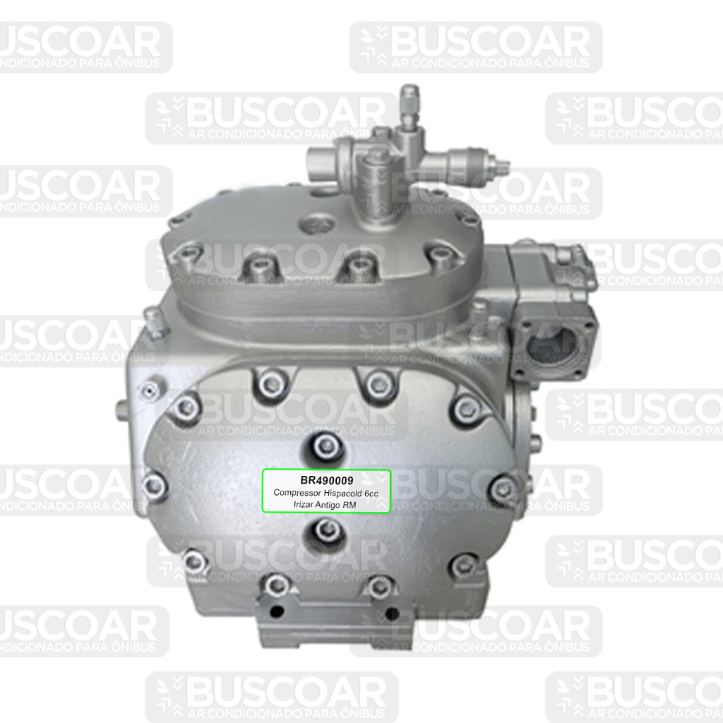 Compressor Hispacold 6cc Irizar Antigo RM - BUSCOAR
