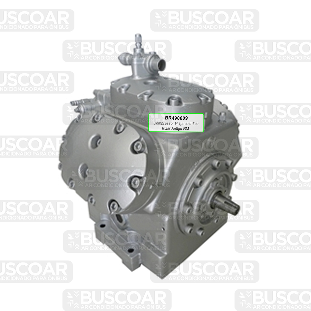 Compressor Hispacold 6cc Irizar Antigo RM - BUSCOAR