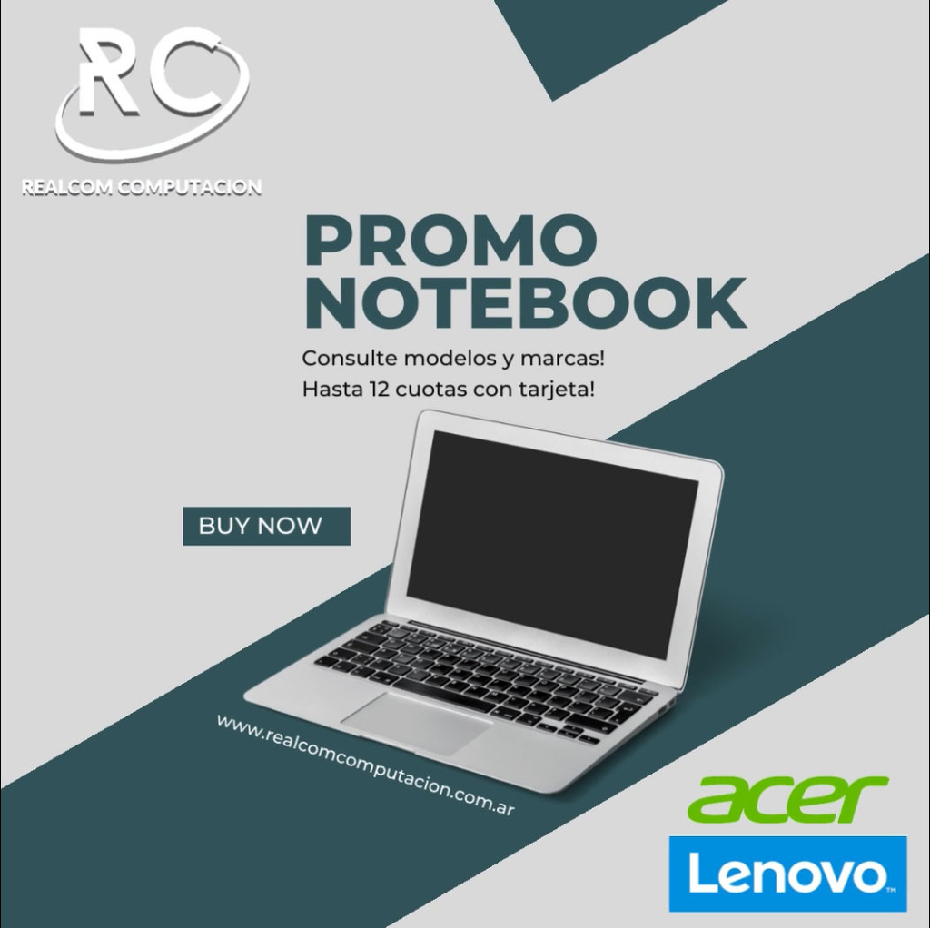 Promo Notebook - Comprar en realcomcomputacion