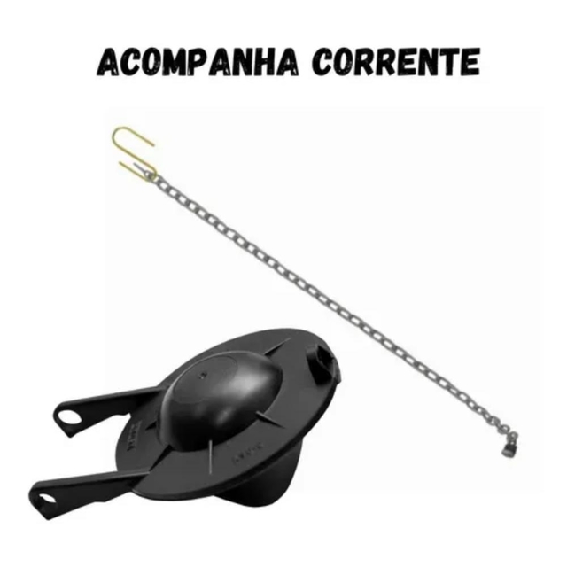 Obturador Comporta Para Caixa Acoplada KSO/AS Astra Universal