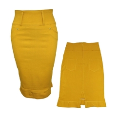 Pollera de lanilla lisa - Comprar en ZAKTZNIUT