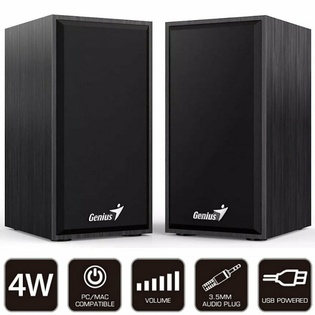 PARLANTE GENIUS SP-HF180 BLACK - Comprar en Techfield