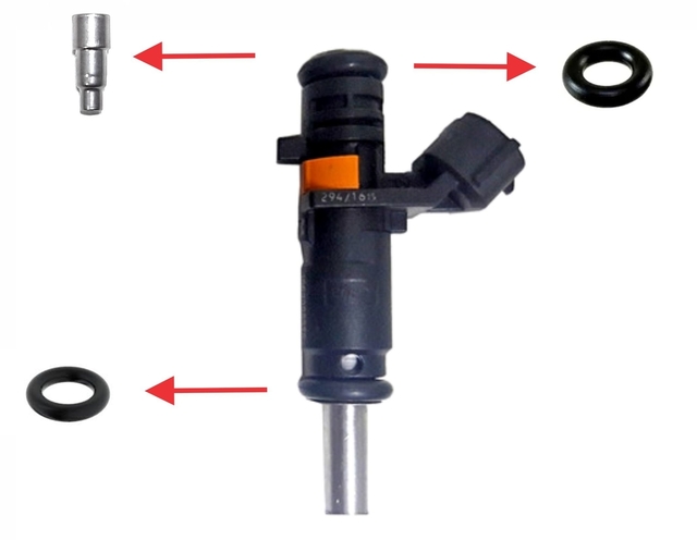 Kit Reparo Bico Injetor Renault Duster 1.6 16v 166008992r