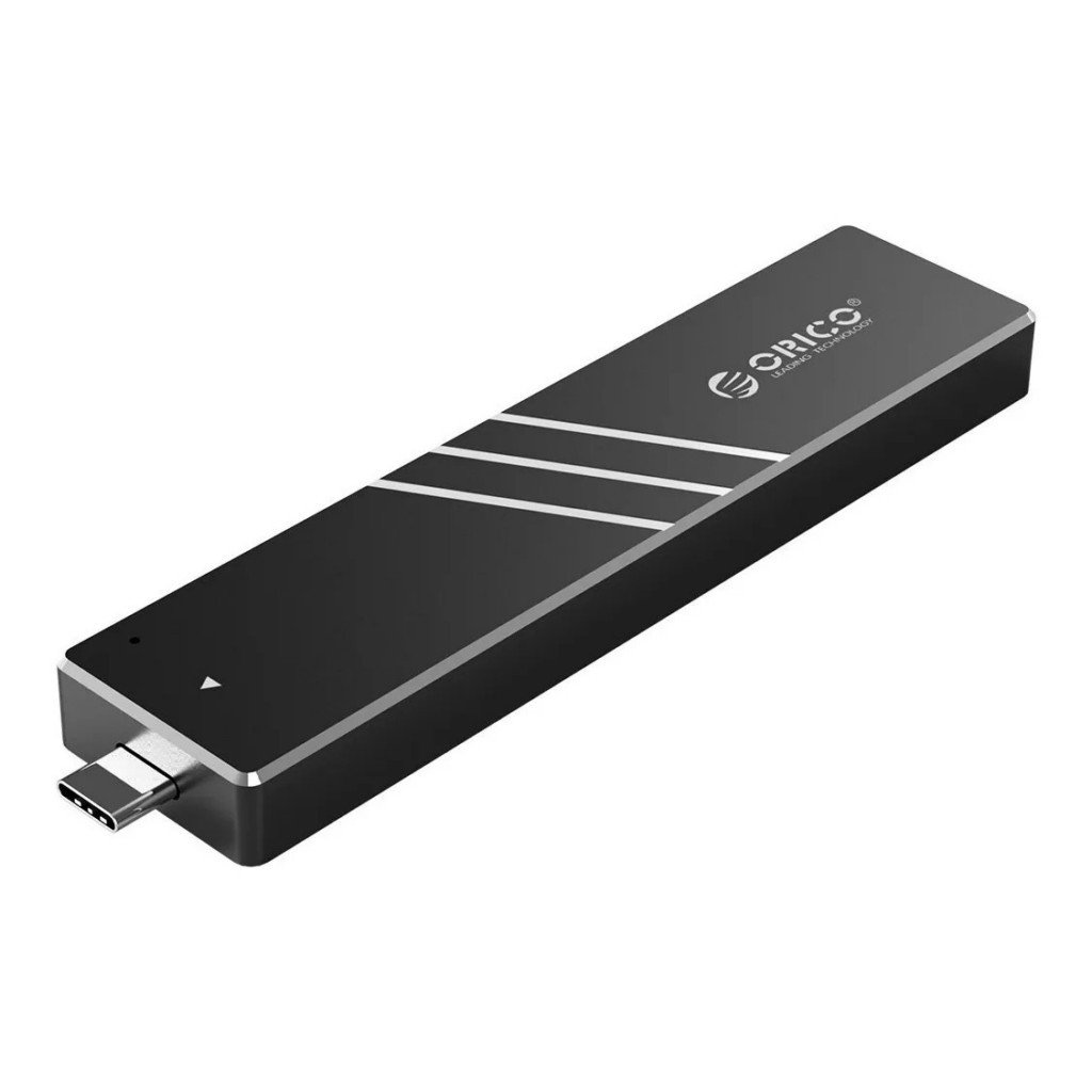 Adaptador SSD M.2 Nvme a Usb-C Tipo USB Retractil de Aluminio