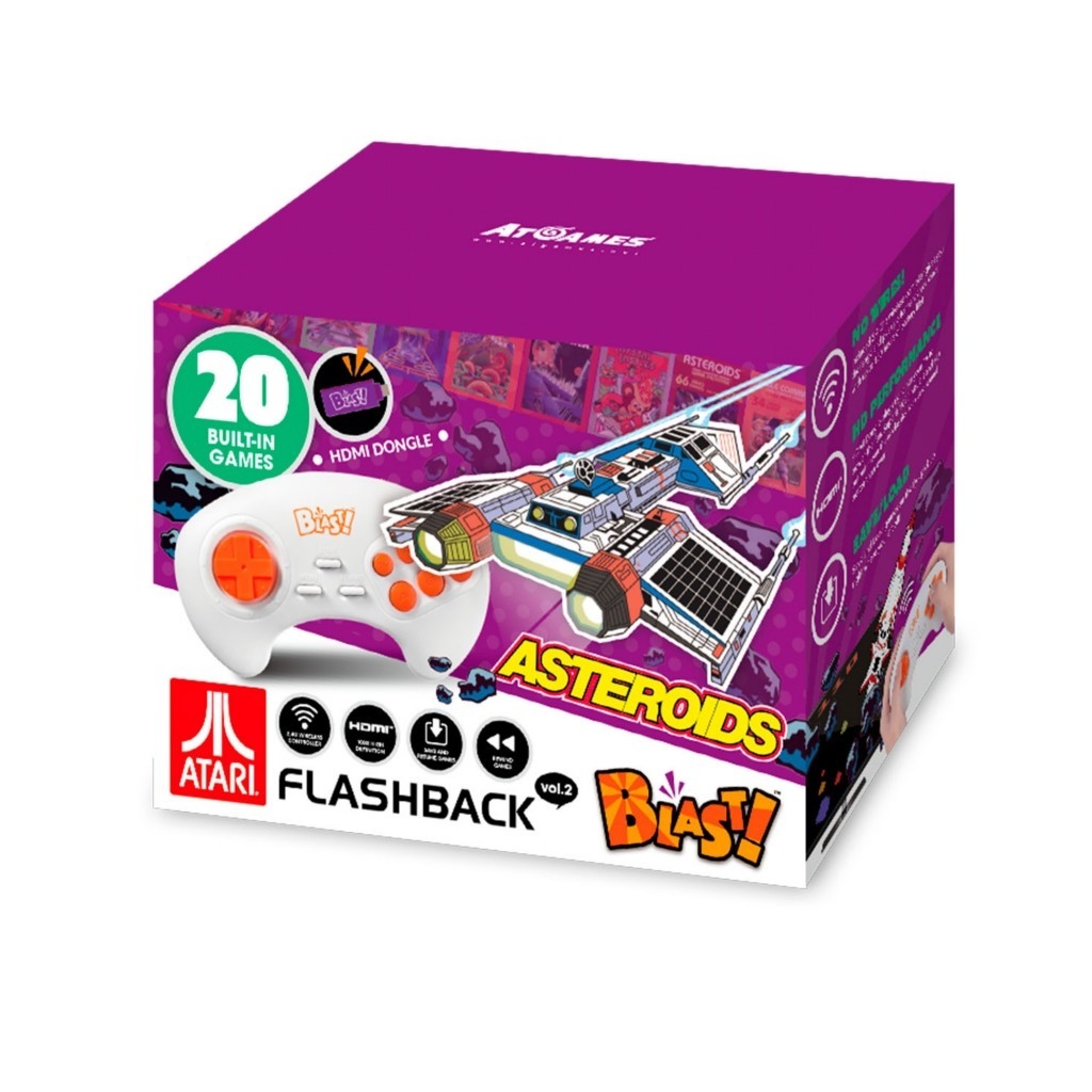 Consola Retro Atari Flashback con 20 Juegos HDMI Control Inalambrico