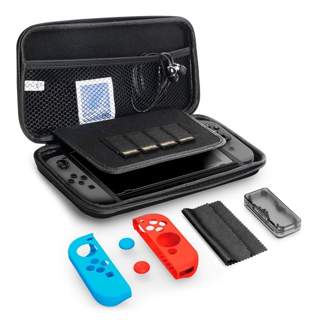 Radioshack Kit Funda Maletín y Accesorios de Nintendo Switch ...