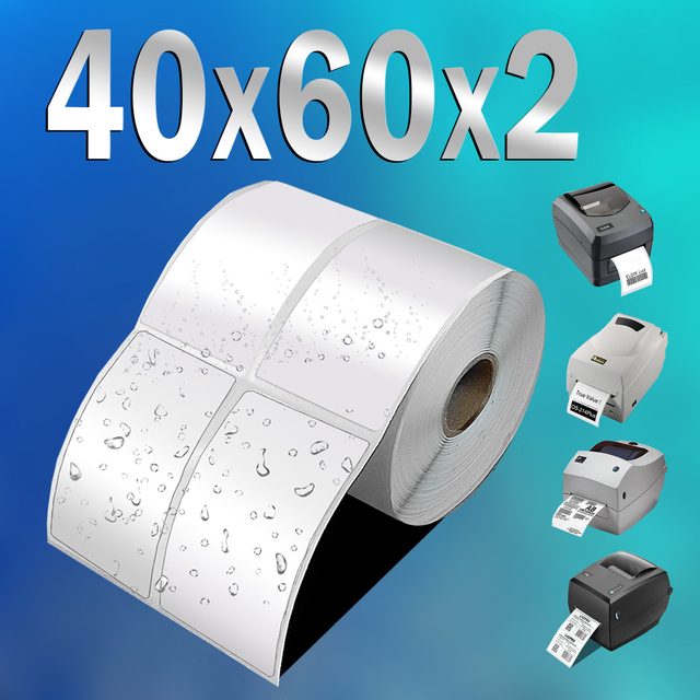 Etiqueta 40x60 - BOPP