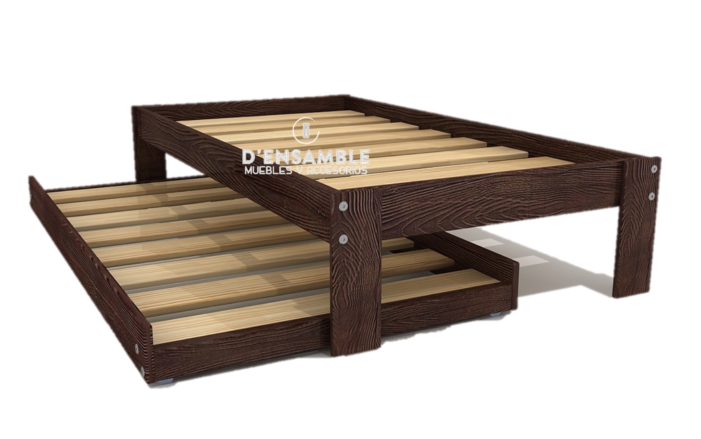 Canguro Base De Cama Individual Tipo Nido