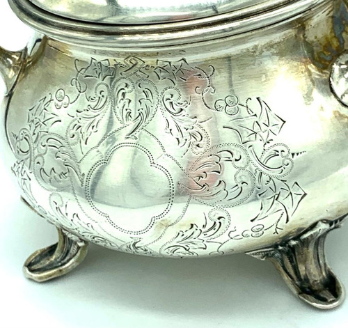 Exclusiva Azucarera De Plata Sellada Alvear.ar