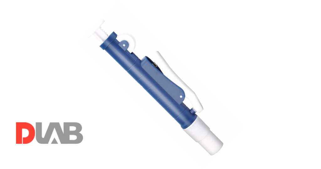 Pipeteador manual Levo E azul de 2 ml, DLAB.