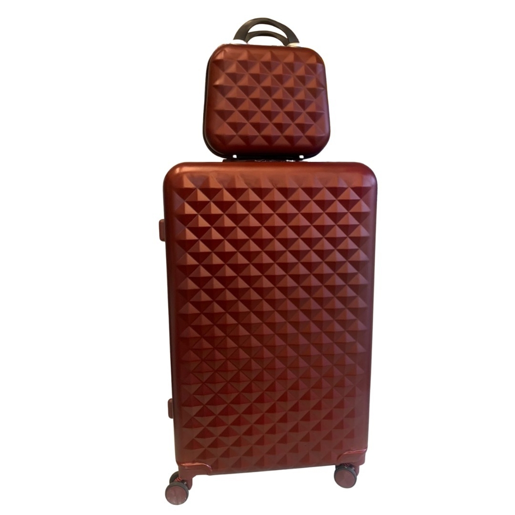 Mala Média 23kgs + Frasqueira Para Viagem Diamond