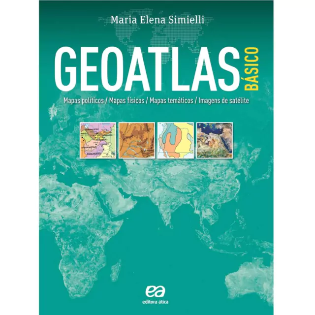 Geoatlas Básico Maria Elena Simielli Editora Ática