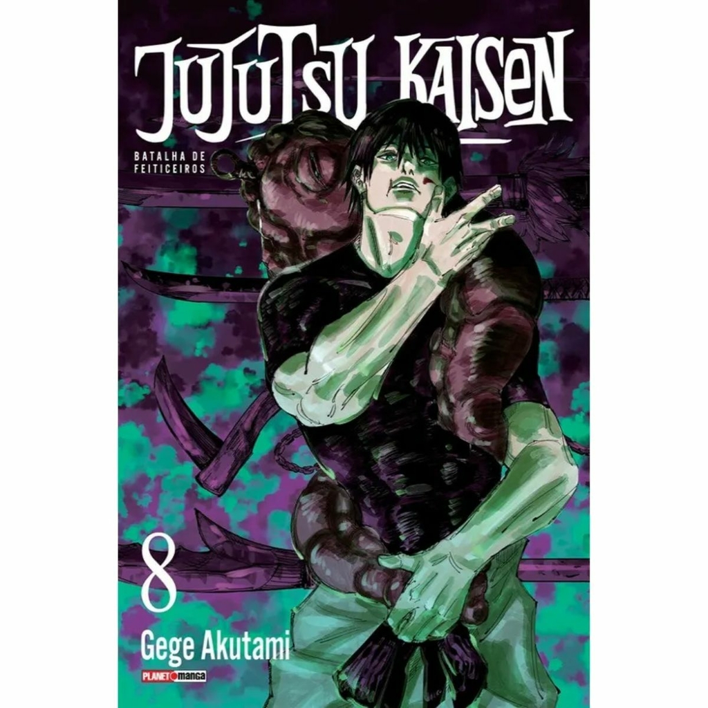 Jujutsu Kaisen Vol 8 Gege Akutami Editora Panini