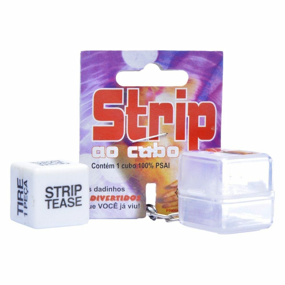 DADO CHAVEIRO - STRIP TEASE - Comprar em Sensuê Store