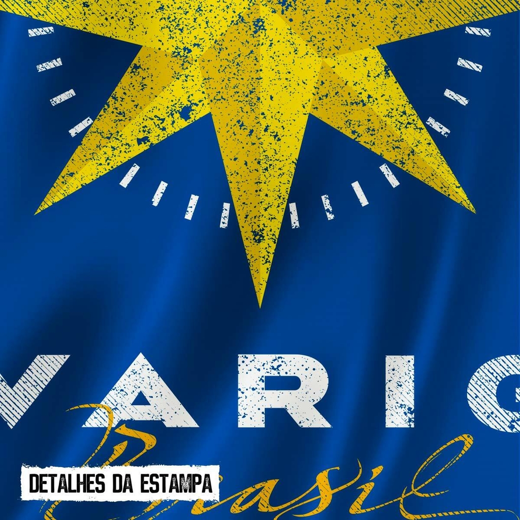 Camiseta VARIG Logo Retrô Grunge - RETRÔ 789