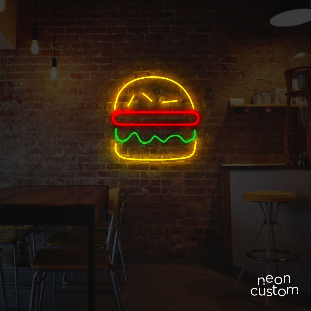 Neon Led Hamburguer