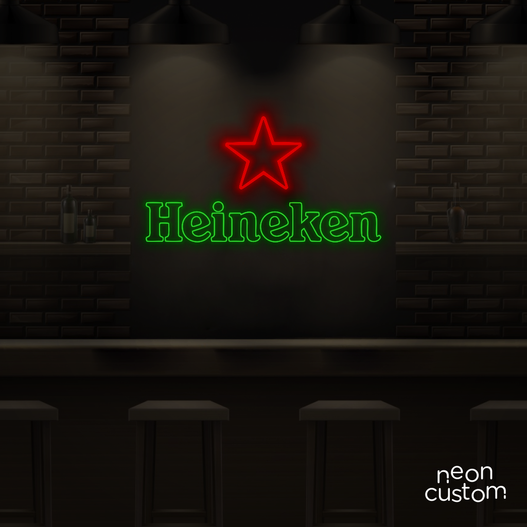 Neon Led Heineken