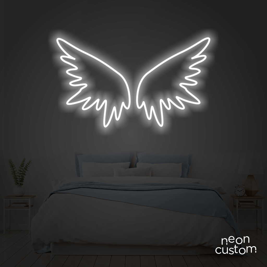 Neon Led Asas Cupido
