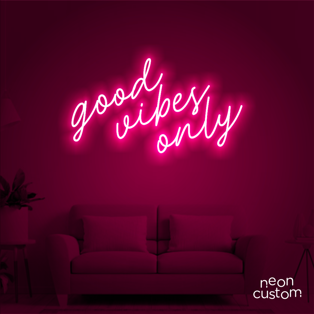 Neon Led Good Vibes Only