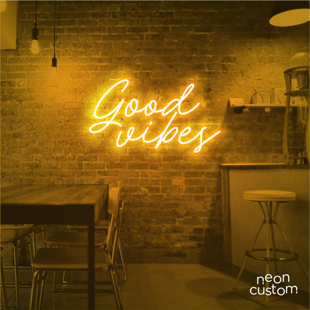 Neon Led Good Vibes - 35% OFF - NeonCustom
