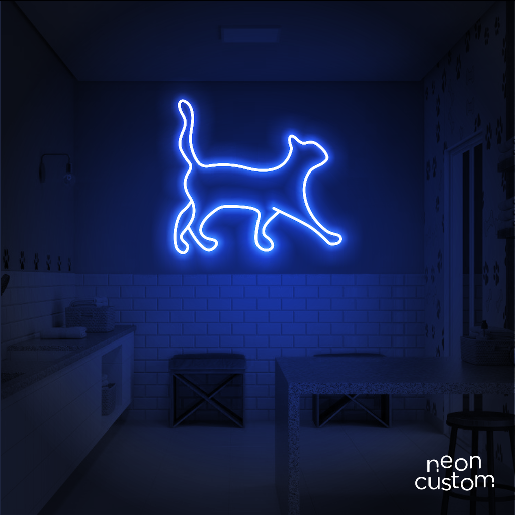 Neon Led Gato