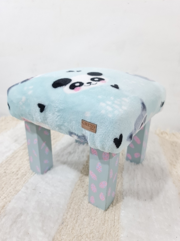 Banquito Infantil de Madera Nordico Ositos - Gheto Home