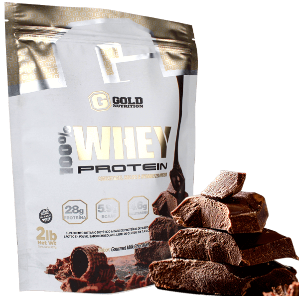 Whey Protein 2Lbs - Gold Nutrition, Sabor Gourmet