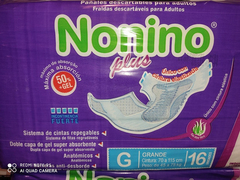 Nonino Plus Elastizado Talle Extra Grande x16 Unidades