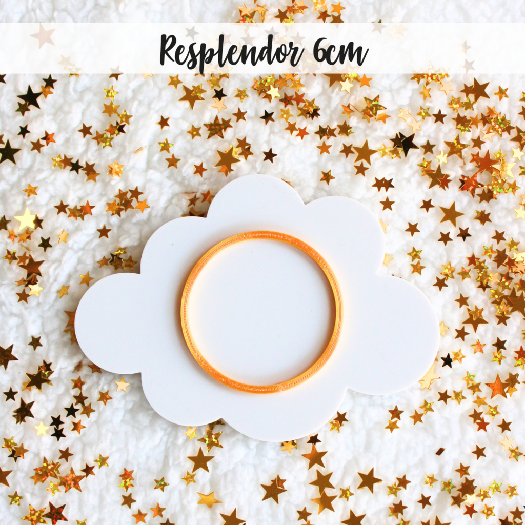 Resplendor 6 cm (5 unidades) - Amigloo Ateliê