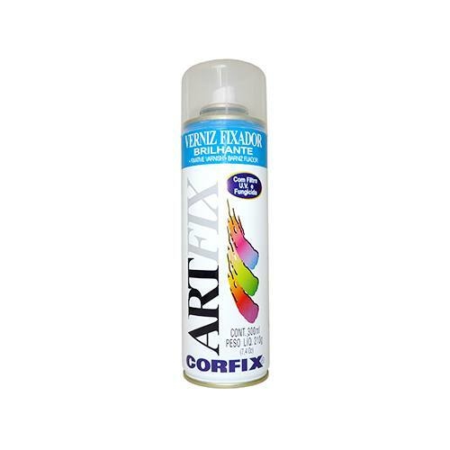 Verniz Fixador Corfix Spray - Brilhante 300ml