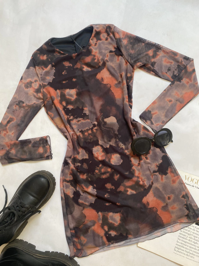 Vestido microtul Batic - Comprar en mi loca moda