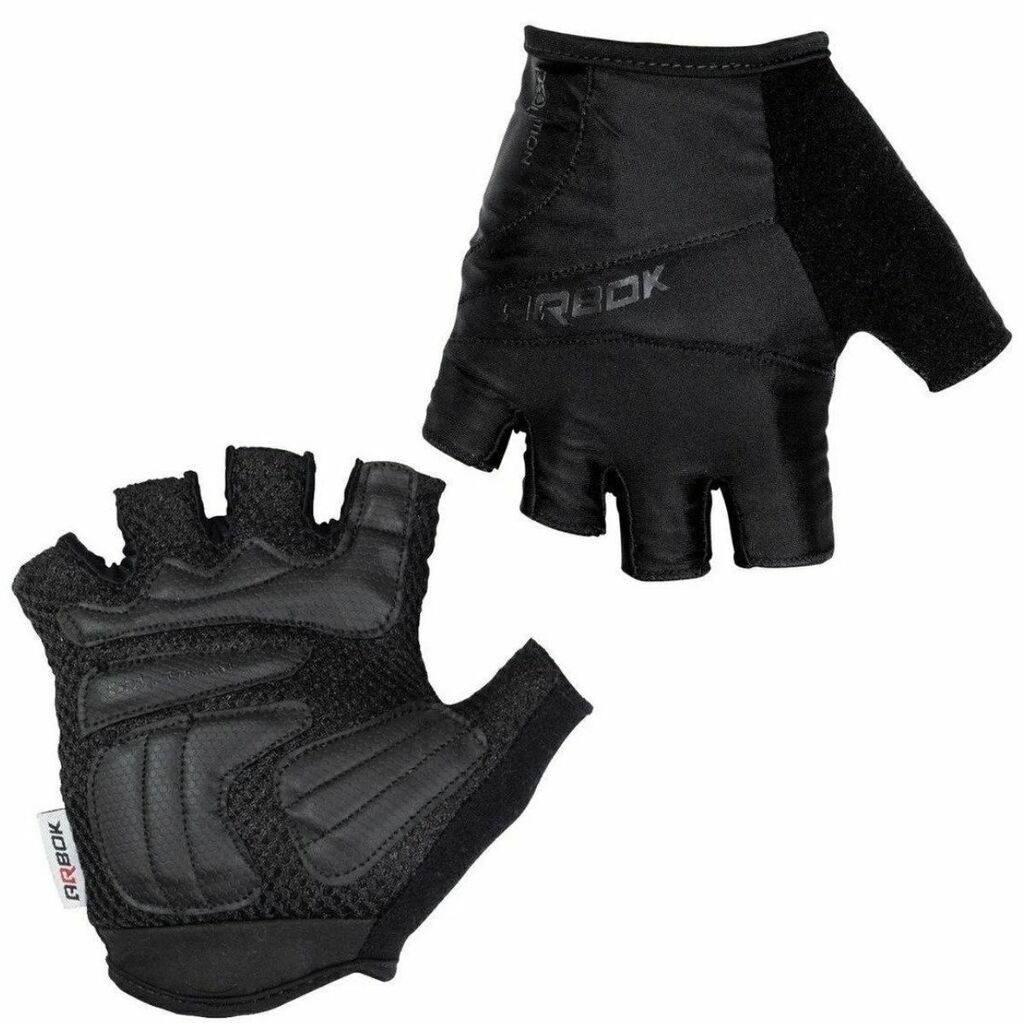 Luva Ciclismo Arbok Evolution Dedo Curto Preto