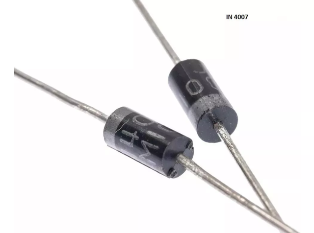 DIODO RETIFICADOR 1N4007 = IN4007 - 1KV (1000V) 1A